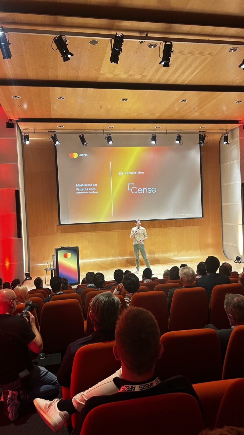 Cense wins Mastercard Fintech 2025 contest | Cense